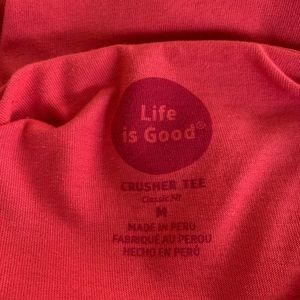 Life Is Good | Tops | Life Is Good American Flag Tshirt | Poshmark